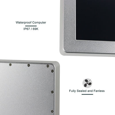 19 Inch Resistive Touch HMI Panel PC IP67 IP69k Waterproof 4G ...
