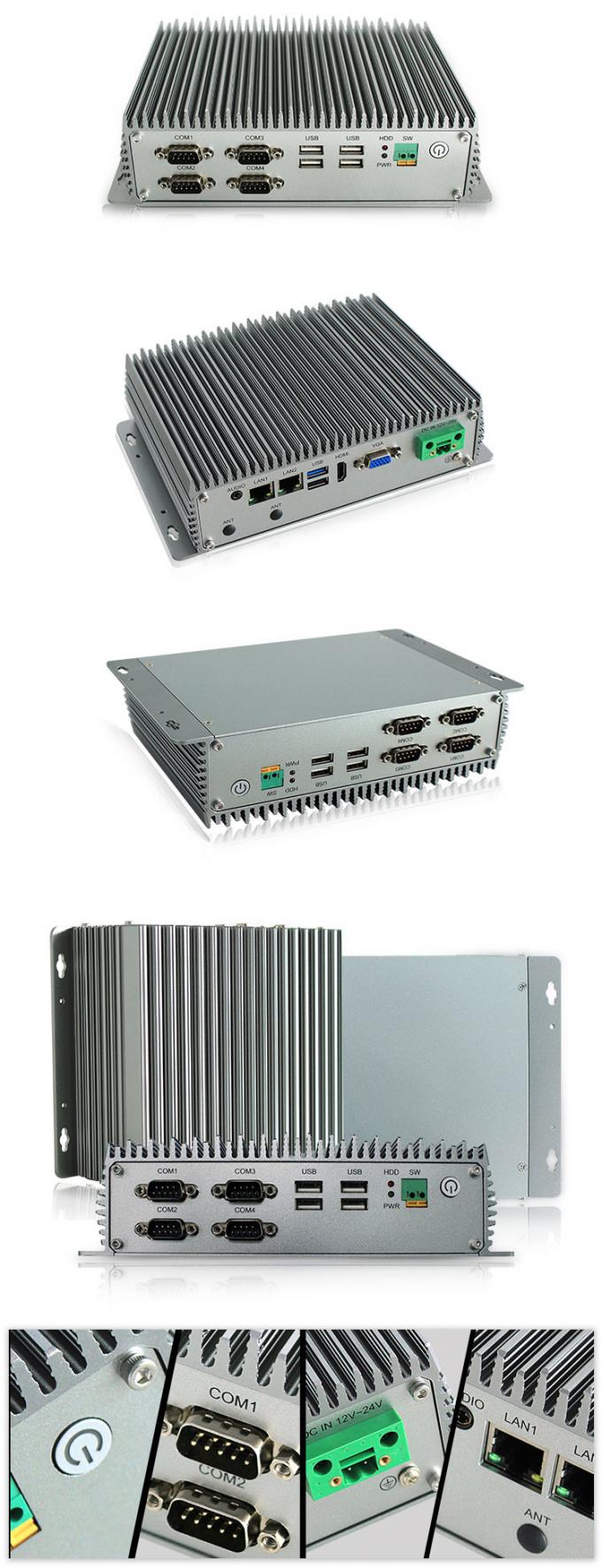 Edge Gateway Industrial Fanless Mini PC